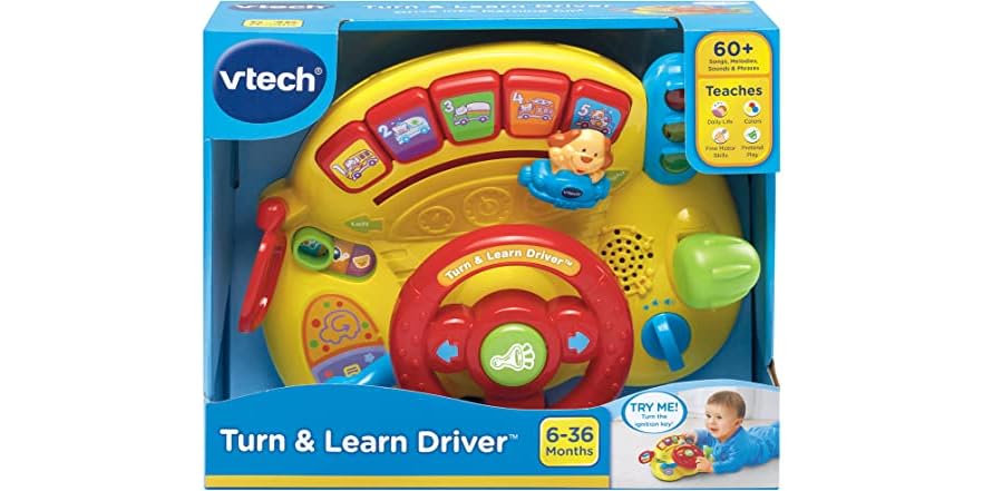 VTech Turn and Learn Driver, Yellow