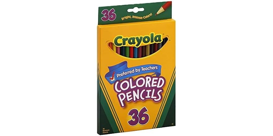 Crayola 36 Ct. Long Colored Pencils