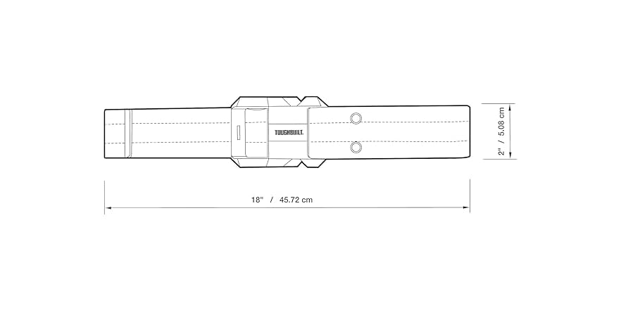 ToughBuilt TB-CT-42 Work Belt - Header Card - Box - English
