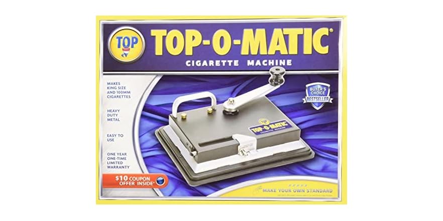 Top-O-Matic Cigarette Rolling Machine