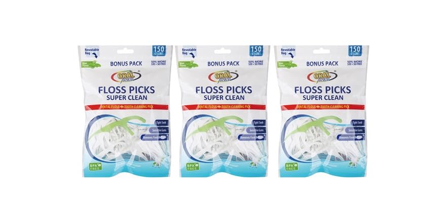 Multi Pack Super Clean Floss Picks