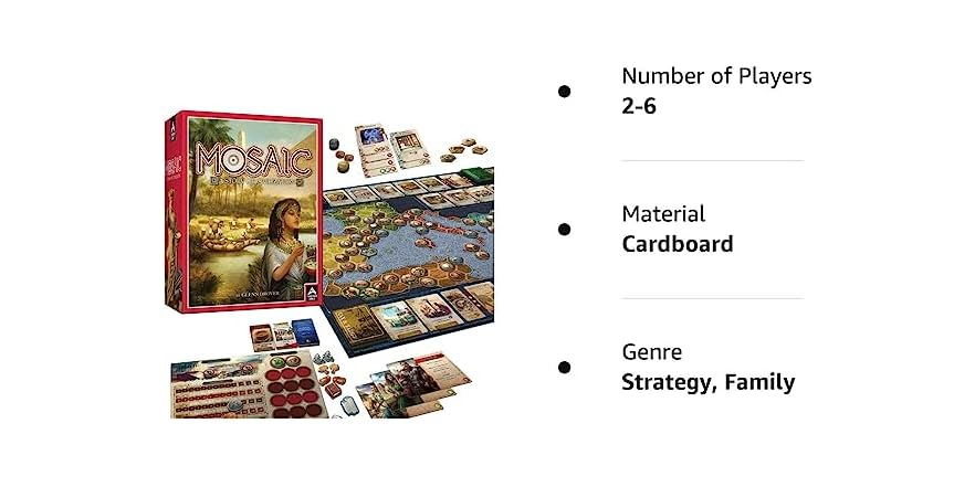 Mosaic: A Story of Civilization - Strategy Board Game