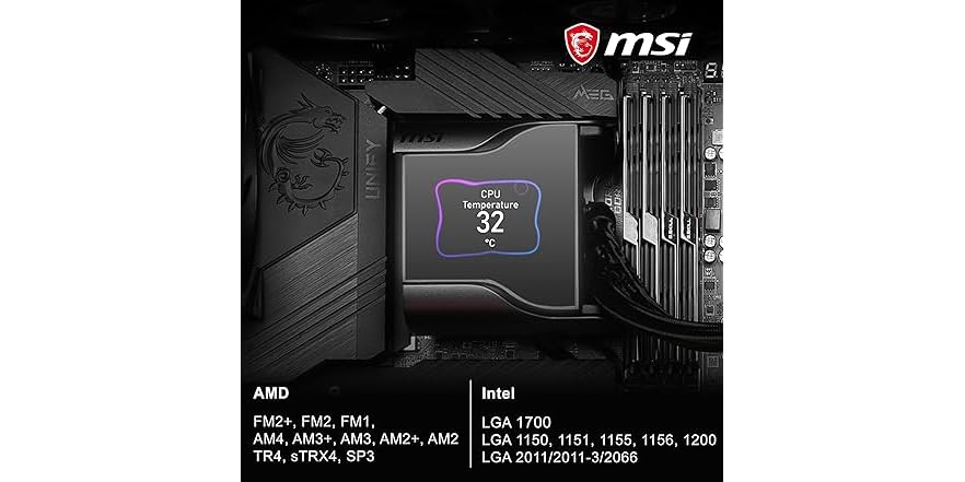 MSI MEG CORELIQUID S360 CPU Liquid Cooler