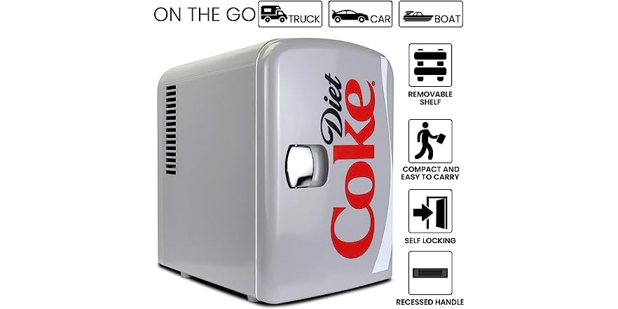 Coca-Cola Diet Coke 6 Mini Cooler/Fridge