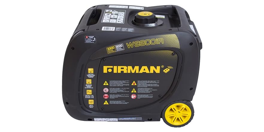 Firman W03083 3000/3000 Watt Inverter Generator