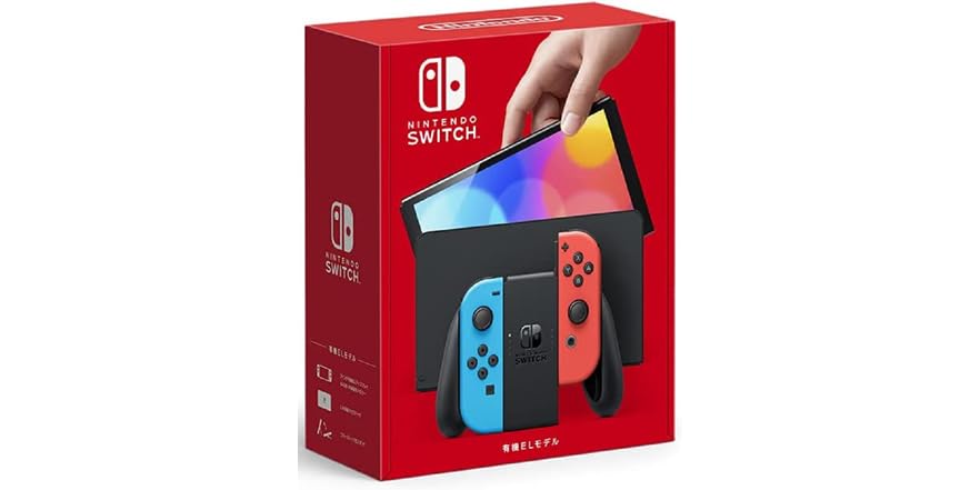 (NEW) Nintendo Switch OLED (Japanese Model) (Open Box)