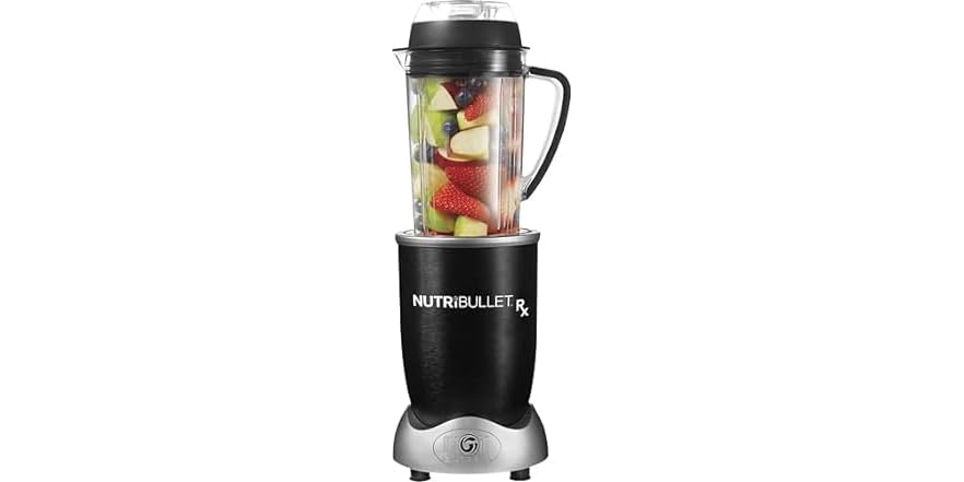 Magic Bullet NutriBullet Rx N17-1001 Blender, Black (Renewed) (Open Box)