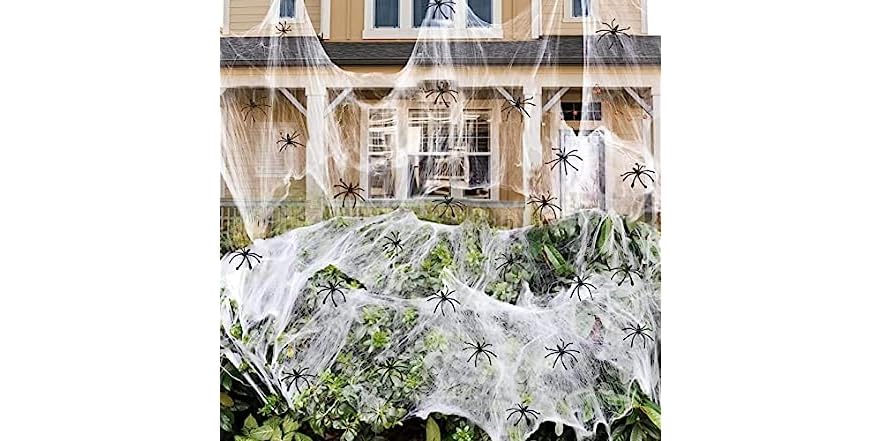 900 sqft Spider Webs Halloween Decorat