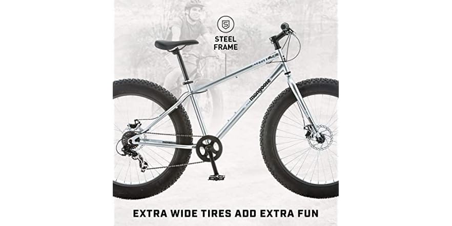 Mongoose Malus Fat Tire Mountain Bike