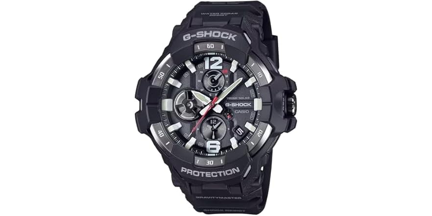Casio G-Shock Master of G Air Gravitymaster Black Resin Strap Watch ...