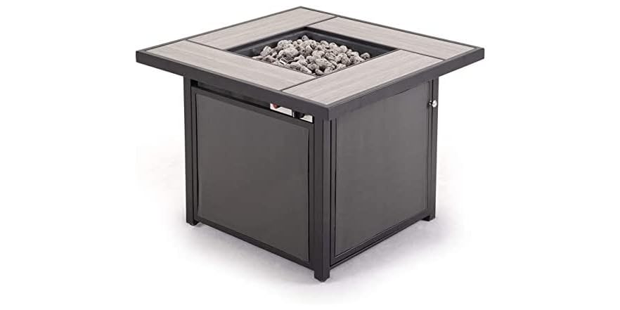 Grand Patio Outdoor 32" Gas Fire Pit Table