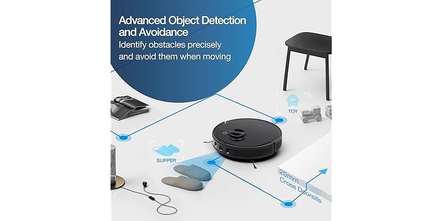 (NEW!) ECOVACS Deebot N8 Pro Robot Vacuum & Mop