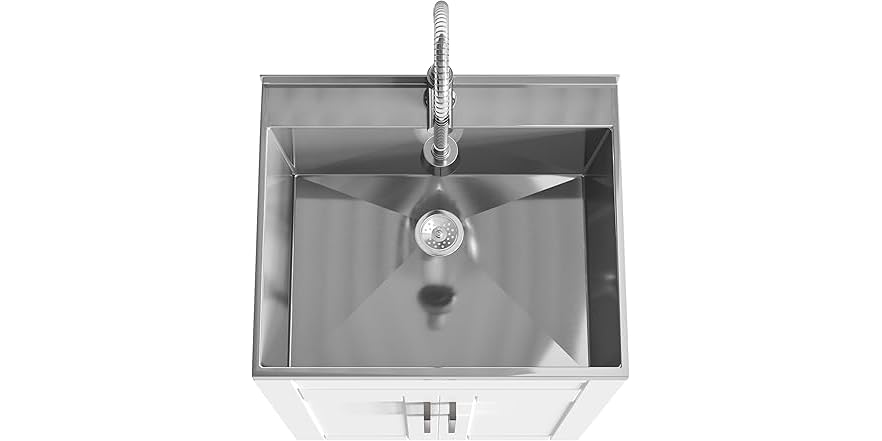 Hennessy All-in-One Utility Sink&Cabinet