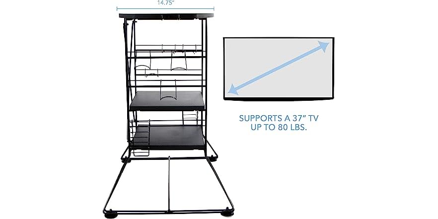 Atlantic Centipede Game Storage TV-Stand