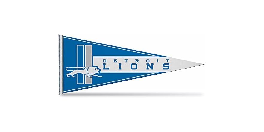 Rico Industries NFL Detroit Pennant