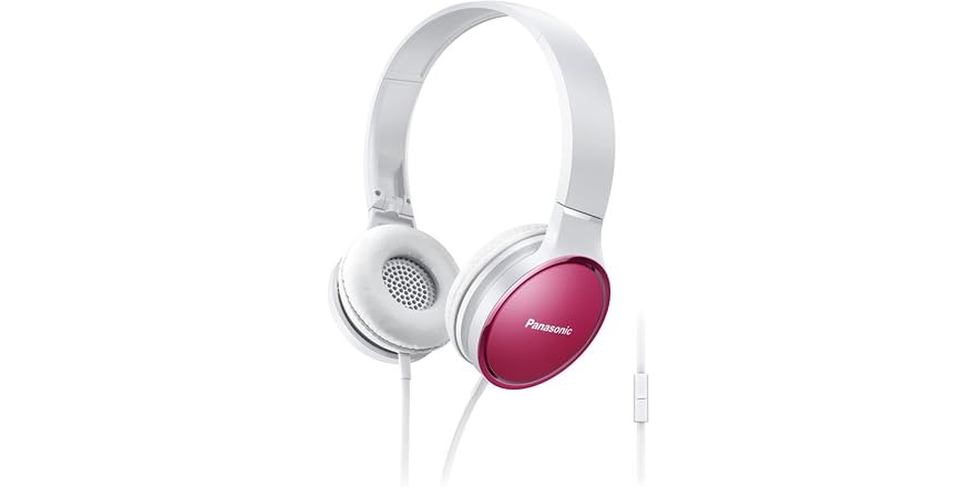 Panasonic On-Ear Stereo Wired Headphones