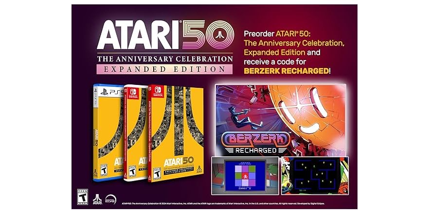 Atari 50: The Anniversary Celebration – Expanded Steelbook Edition
