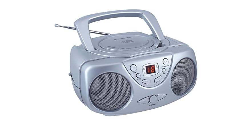 Proscan Portable CD Player with AM/FM Ra