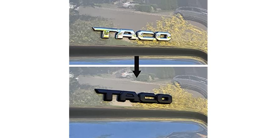 Blackout Emblem Overlays KIT