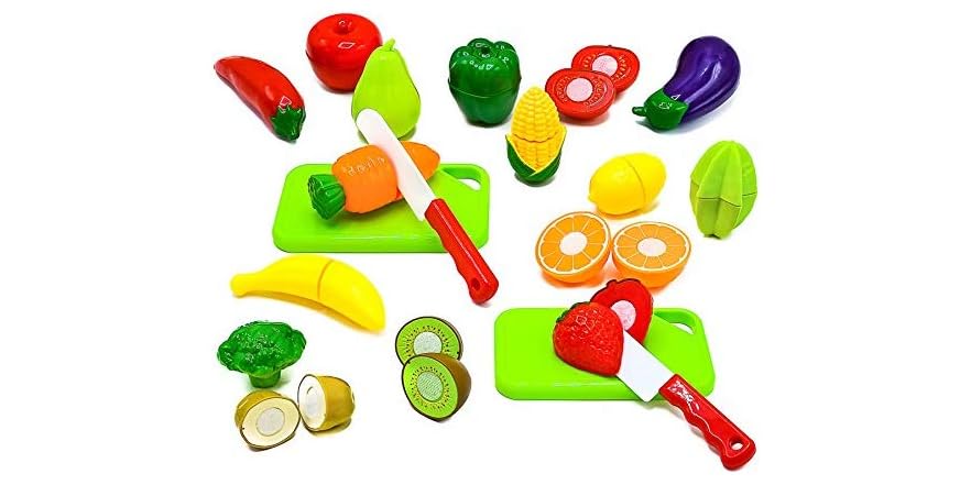 Fruit and Vegetables Play Kitchen Food