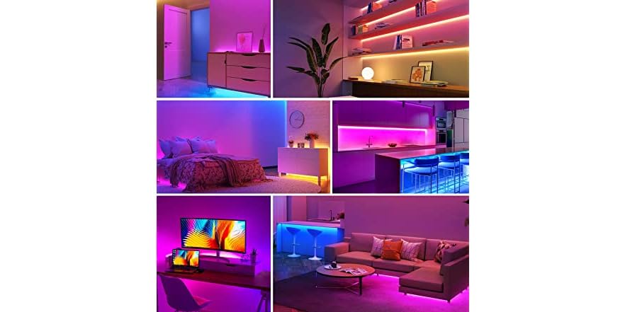 Lepro LED Strip Lights, RGB LED Strips