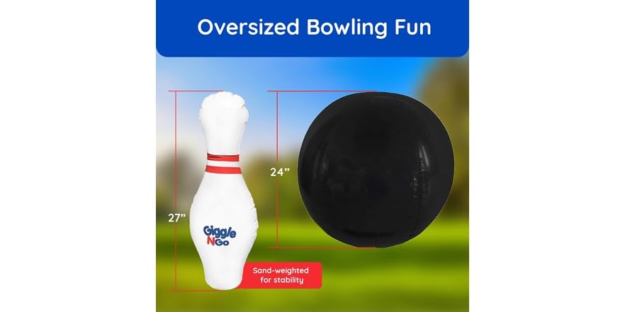 Giggle N Go Kids Bowling Set