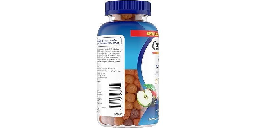 Centrum MultiGummies Gummy Multivitamin for Men, 3 Pack