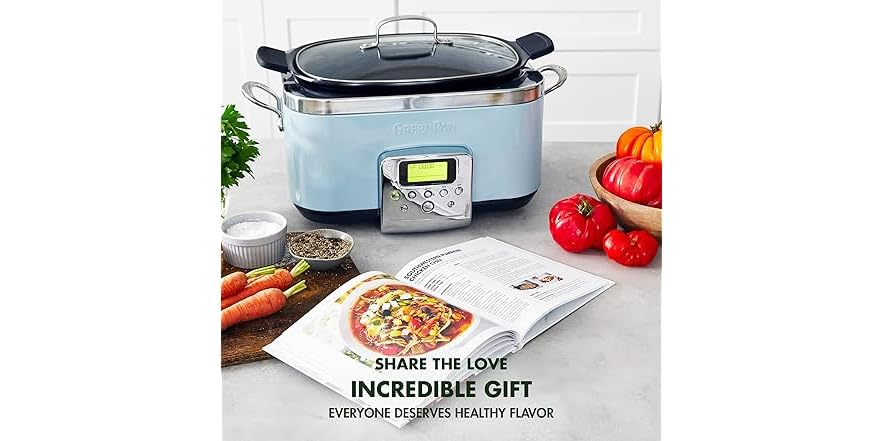 GreenPan Slow Cooker Cookbook