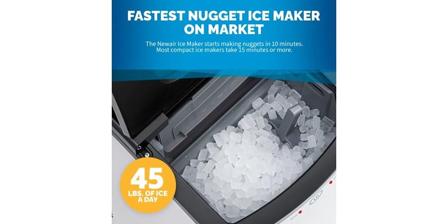 Sonic Speed Ice Maker 45 lbs of Ice a day (Open Box)
