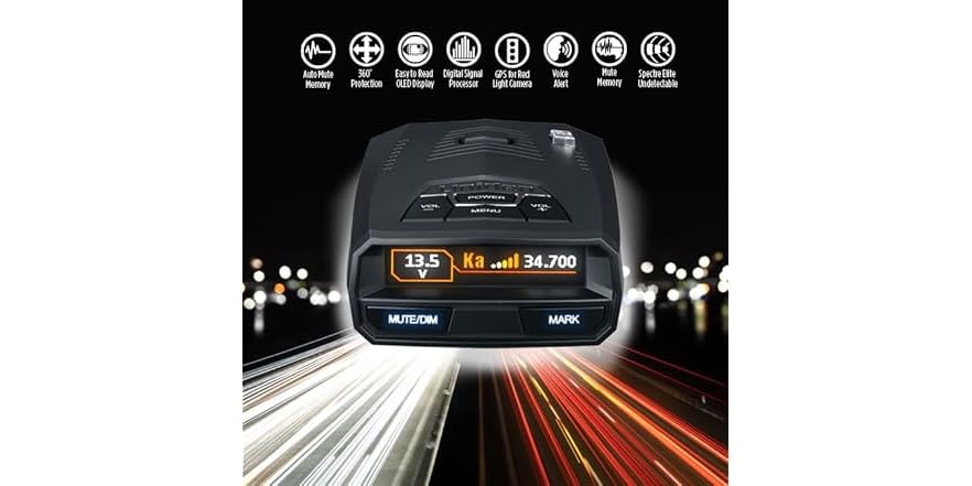 (NEW) Uniden R4 Extreme Long-Range Laser/Radar Detector
