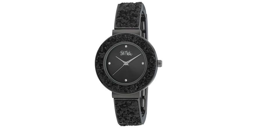 Bob Mackie Women's Sequin Expansion Watch