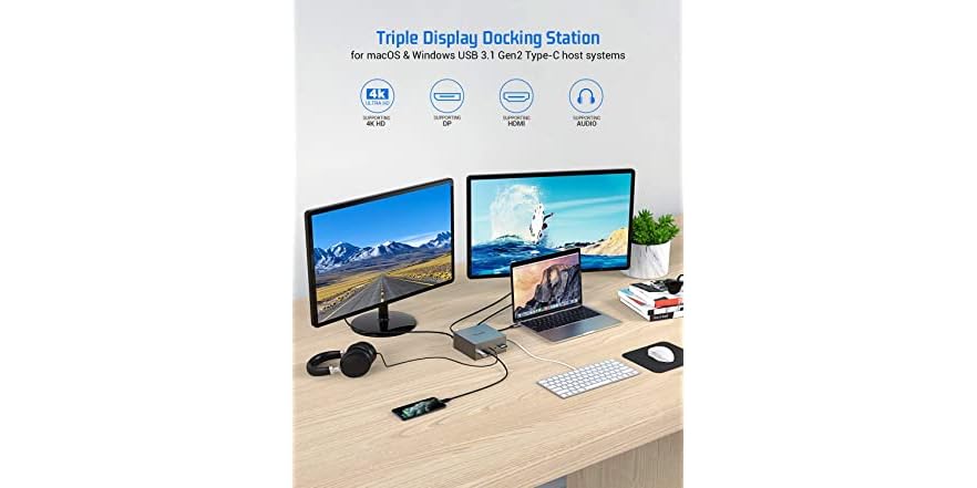 TOTU USB 4K Docking Station