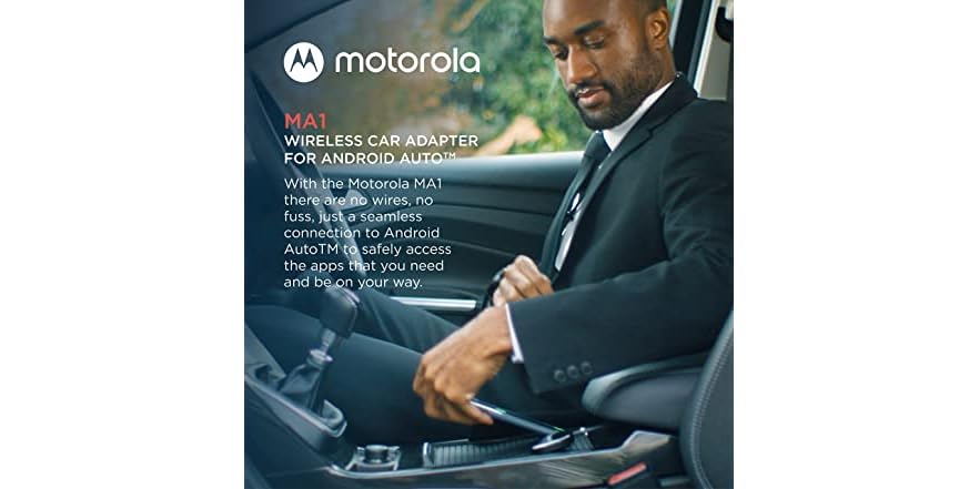 Motorola MA1 Wireless Android Auto Car Adapter