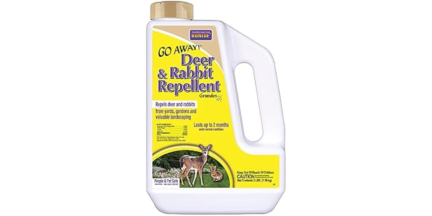 Bonide Go Away! Deer & Rabbit Repellent Granules