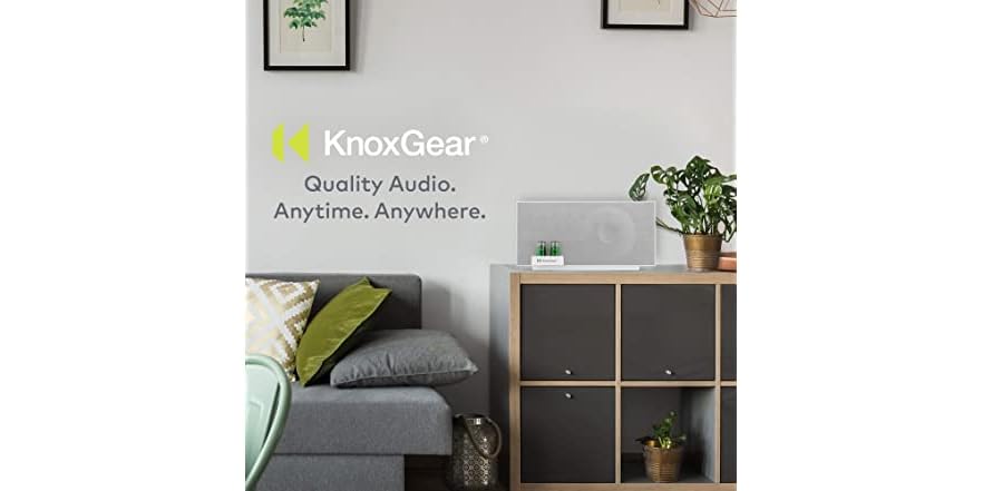 Knox Gear Vacuum Tube Bluetooth 5.0 Speaker System