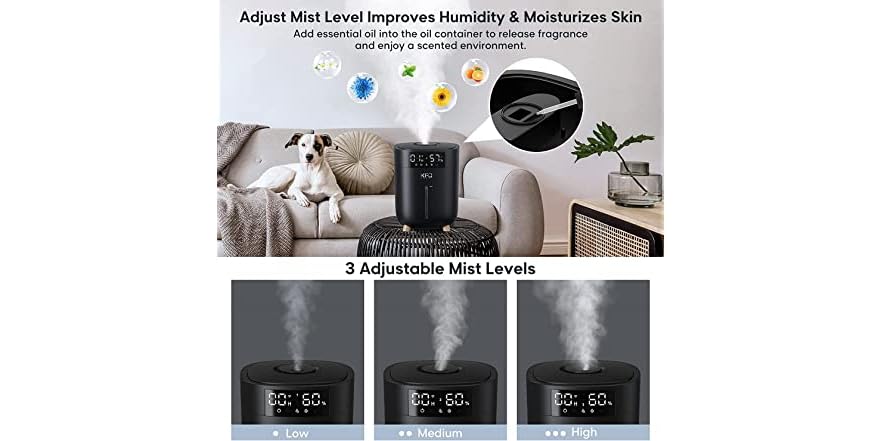 KFC Smart 8L Top Fill Cool Mist Humidifier