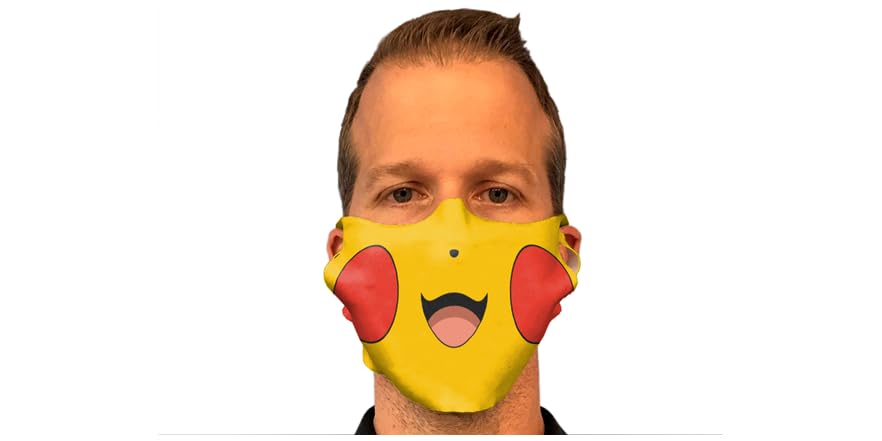 Pika Pika Face Mask - General Use