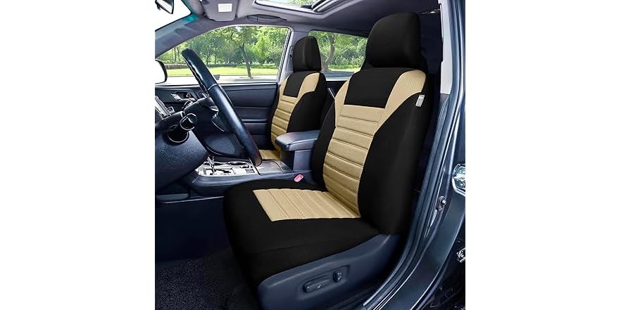 FH Group Car Seat Covers 3D Air Mesh