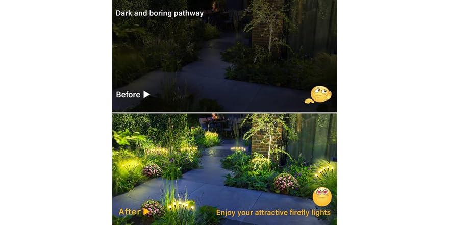 4-PK Firefly Lights with Flexible Wires