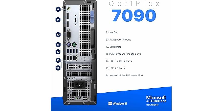 Dell BTG-00061125AZ Dell OptiPlex 7090 Desktop (Open Box)