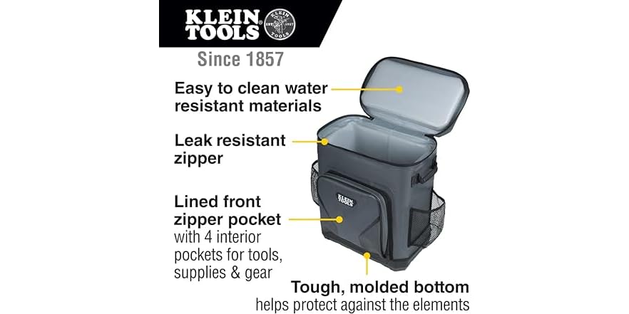 Klein Tools 62810BPCLR Cooler Backpack