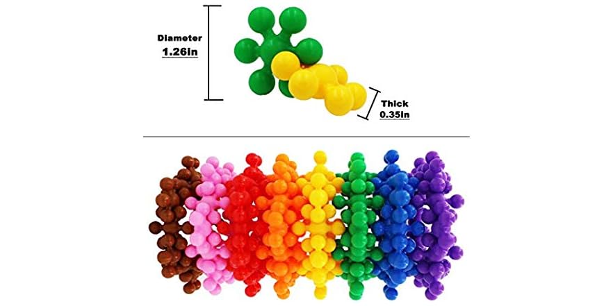 EMIDO Building Blocks Kids STEM Toys