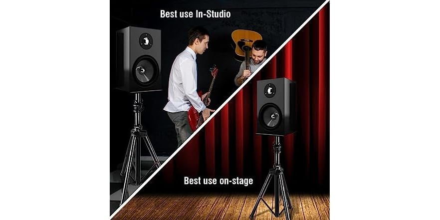 (Pair) Pyle Studio Monitor/Speaker Stand Kit