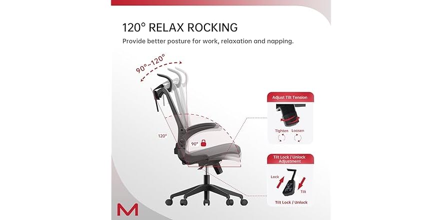 Ergonomic High Back Mesh Office Chair