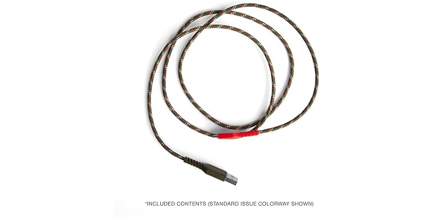 Skullcandy Line+ Braided 60W USB-C Charging Cable - 4 Feet