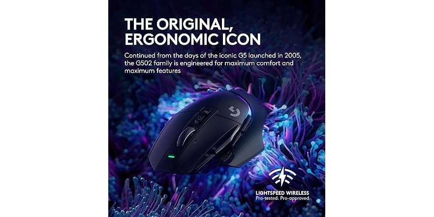 Logitech G502 X Plus Wireless Gaming Mouse (Open Box)