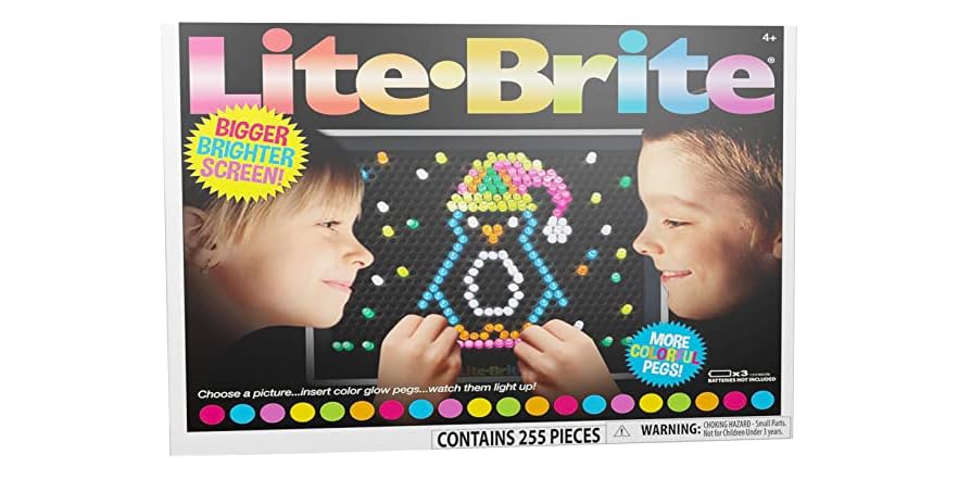 Basic Fun Lite-Brite Ultimate Value Retro Toy 331283