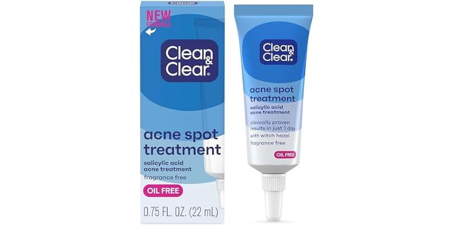 Clean & Clear Acne Spot Treatment Gel Cream