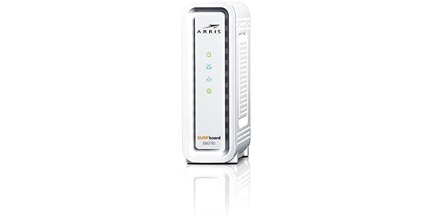 ARRIS Surfboard SB6190 32x8 DOCSIS 3.0 Cable Modem