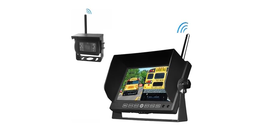 Wireless Weatherproof Backup Camera & Monitor System
